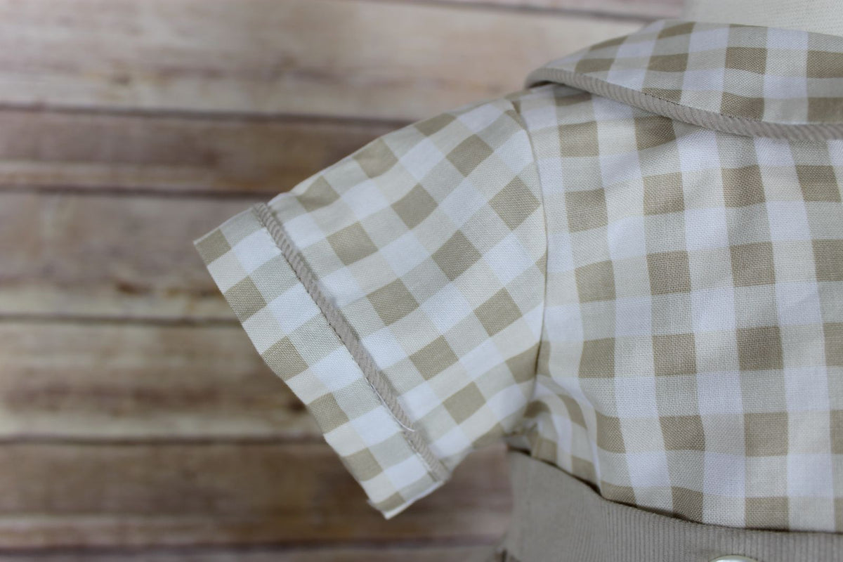 Luke Bubble - Khaki Check